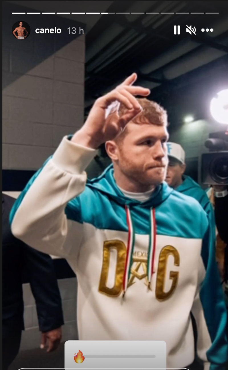 Saul "Canelo" Alvarez in Dolce&Gabbana